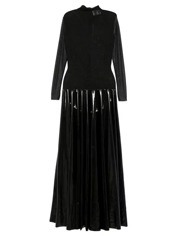 ATU BODY COUTURE Panelled Maxi Dress - Black