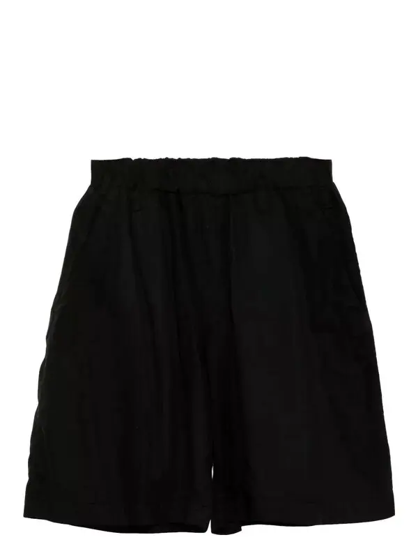 Masnada Cotton Shorts - Black