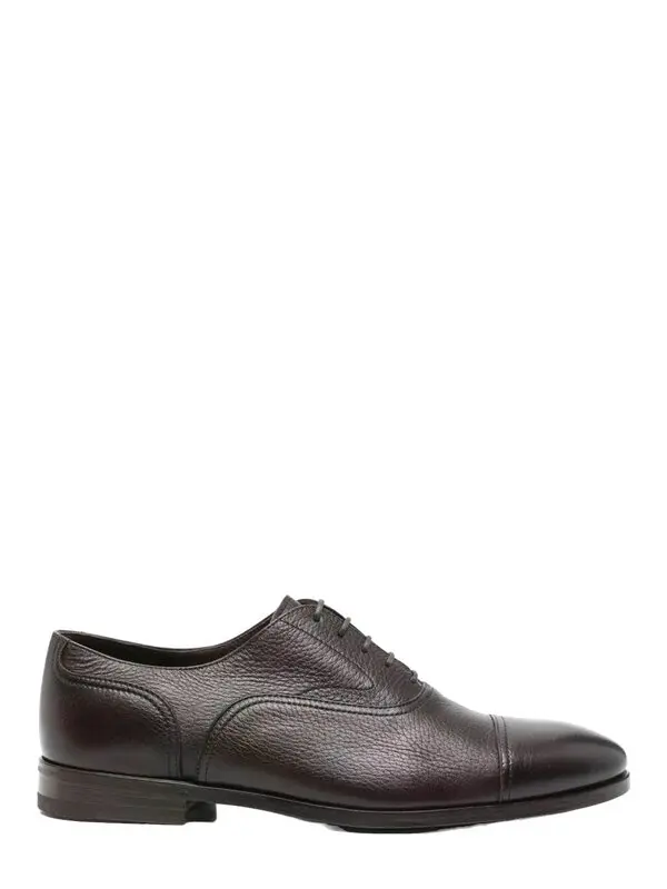 HENDERSON BARACCO Leather Oxford Shoes - Brown