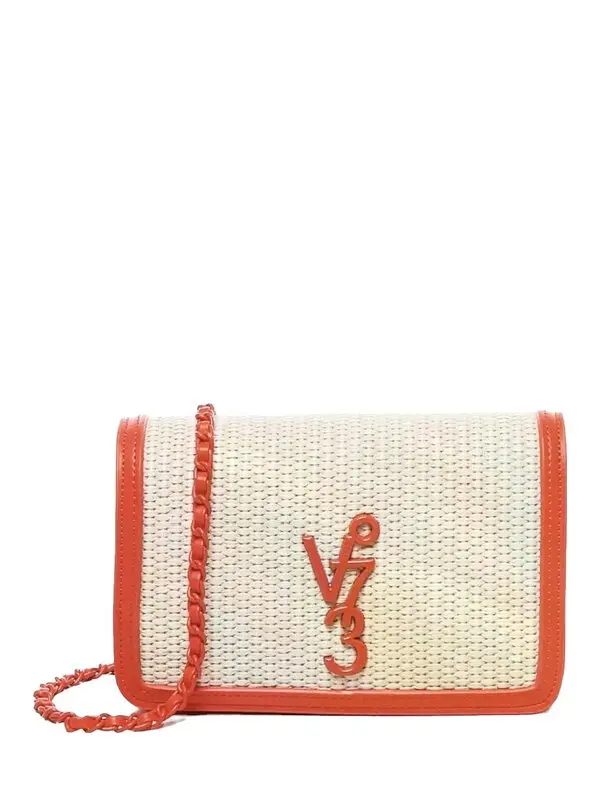V°73 Logo-plaque Satchel - Neutrals