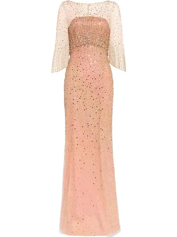 Jenny Packham Kiya Maxi Dress - Pink