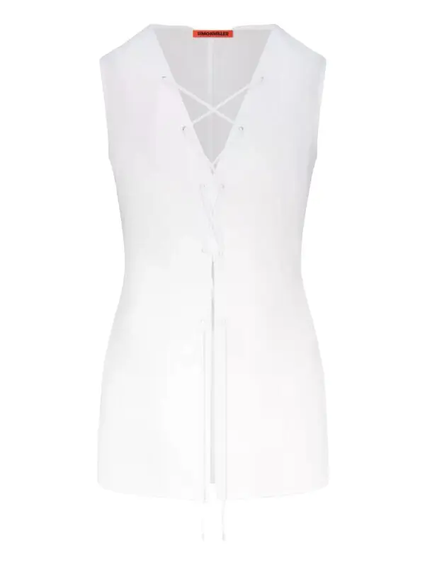 SIMONMILLER Lacy Top - White