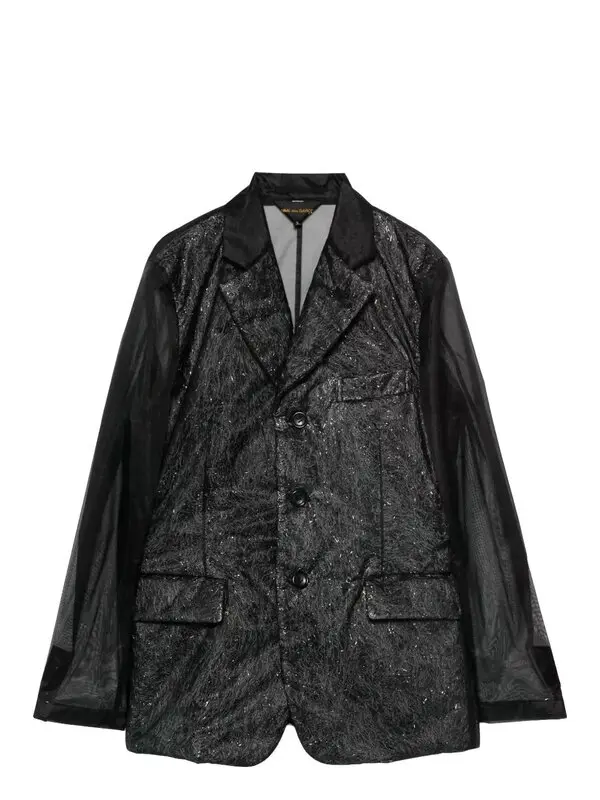 Comme Des Garçons Chiffon Blazer - Black