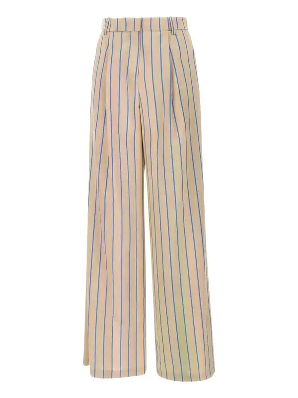 KAOS Striped Trousers - Neutrals