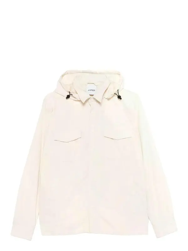 Aspesi Hooded Jacket - Neutrals