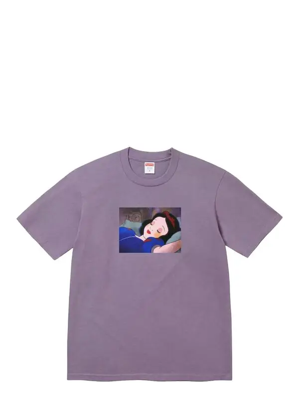Supreme Snow White Dusty T-shirts - Purple