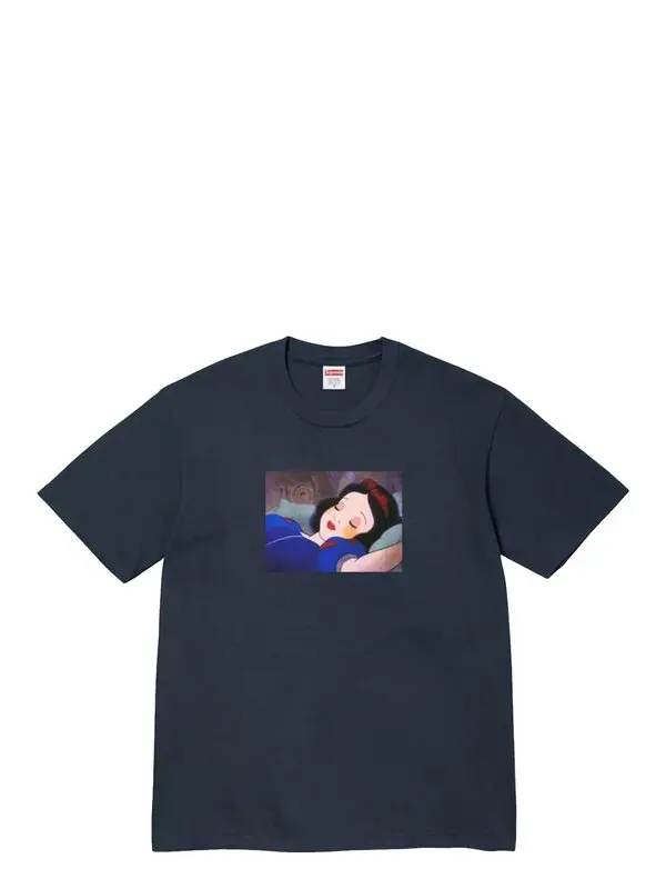 Supreme Snow White Navy T-shirts - Blue