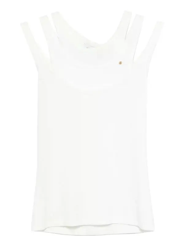 Viktor & Rolf Layered Tank Top - White