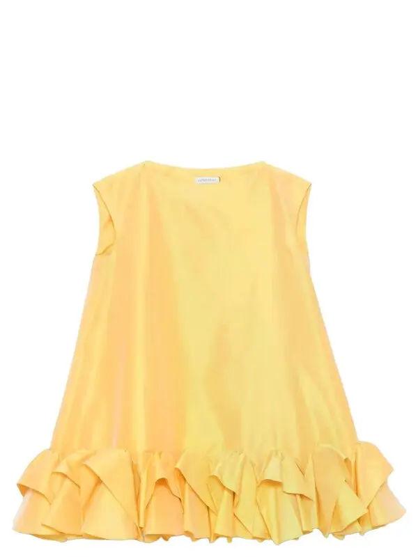 Viktor & Rolf Tuck-up Mini Dress - Yellow