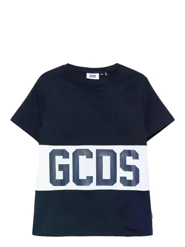 Gcds Band Logo T-shirt - Blue