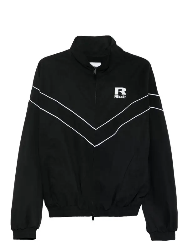 Rhude Piping Sports Jacket - Black