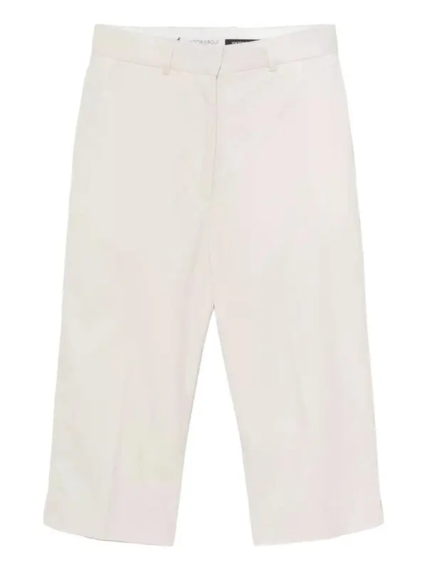 Viktor & Rolf Cropped Trousers - Neutrals