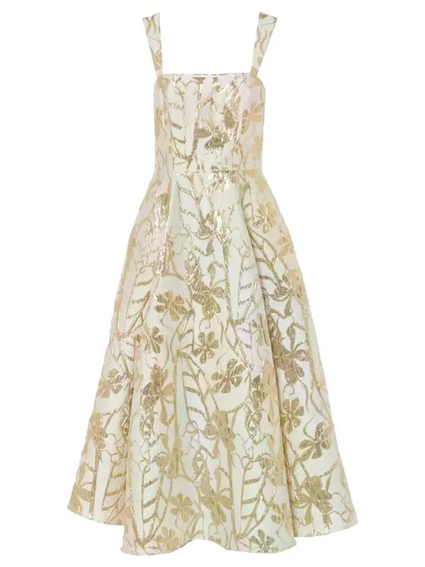 TEMPERLEY LONDON Frankel Midi Dress - White