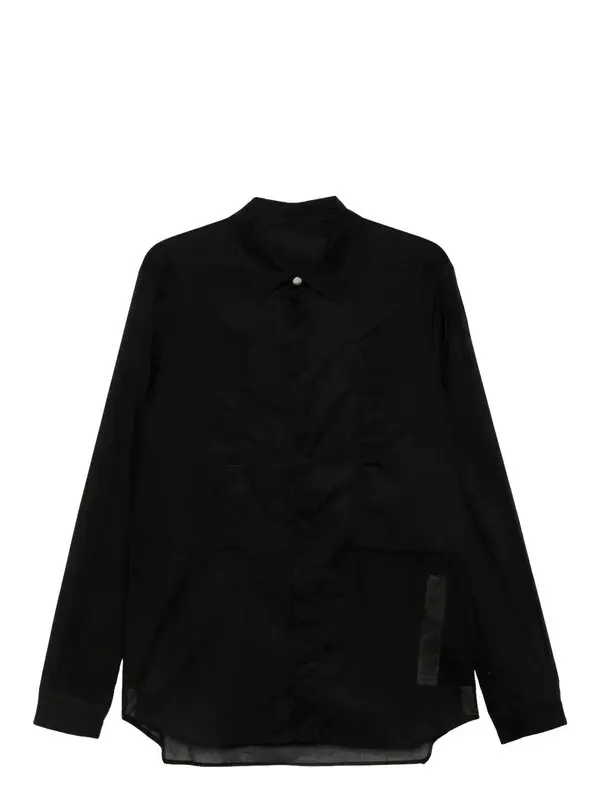 Rick Owens Fogpocket Shirt - Black