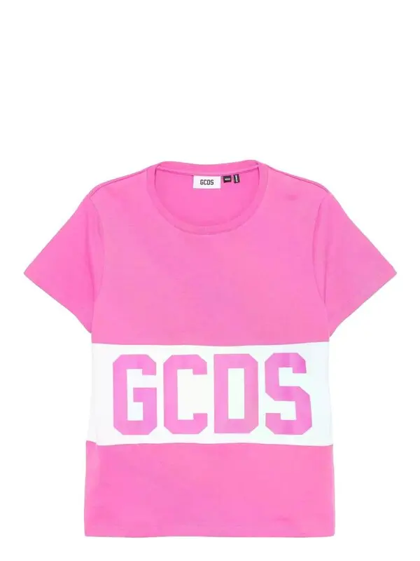 Gcds Band Logo T-shirt - Pink