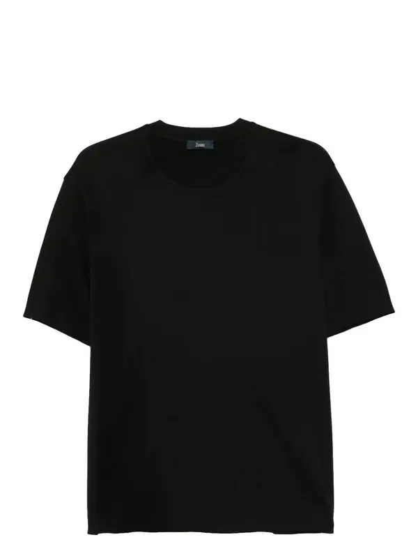 Herno Cotton T-shirt - Black