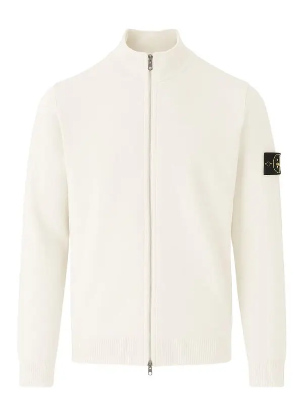 Stone Island Slim Knit Sweater - Beige
