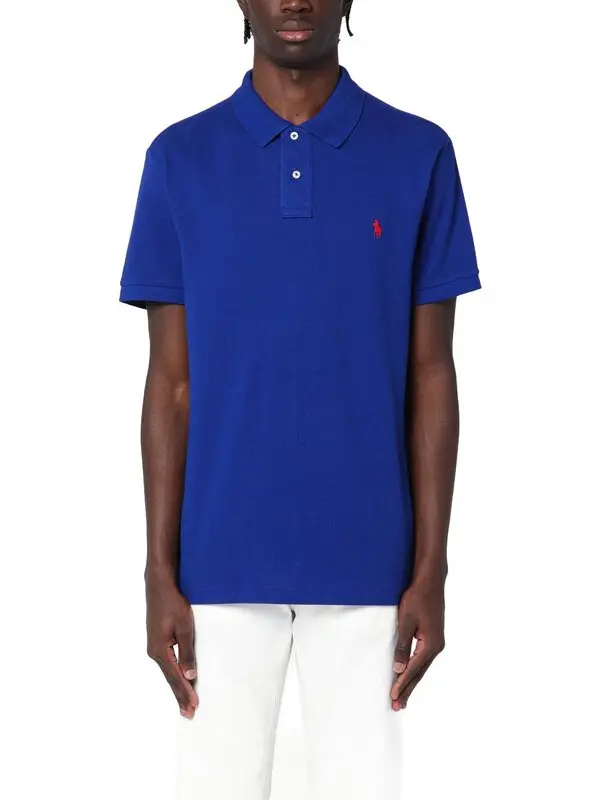 Polo Ralph Lauren Electric Custom Slim Fit Polo - Blue