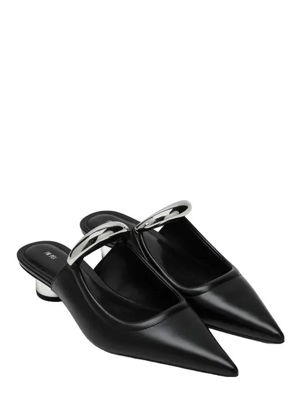Jw Pei Helena Sabot Clogs - Black