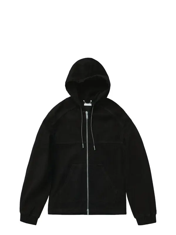 1989 STUDIO Denim Zip Hoodie - Black