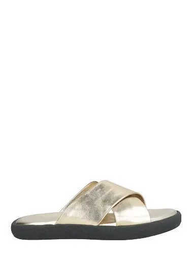 BALDININI Leather Sandals - Grey