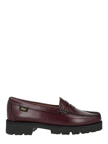 WEEJUNS BY G.H. BASS & CO Leather Loafers - Red
