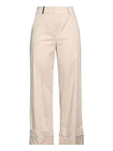 Peserico Wide-leg Pants - Beige