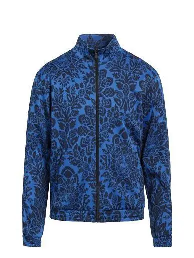 Just Cavalli Sweatshirt Bright Size Polyester, Polyamide, Cotton - Blue