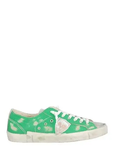 Philippe Model Prsx Leather Sneakers - Green