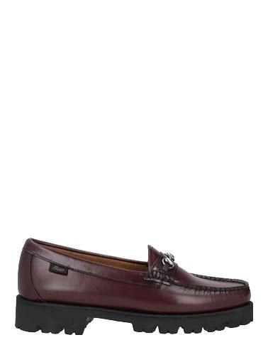 WEEJUNS BY G.H. BASS & CO G. H. Bass & Co. Leather Loafers With Horsebit Detail - Red
