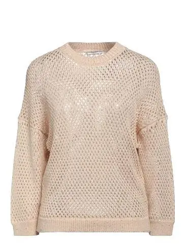 Peserico Cotton Knit Sweater - Beige
