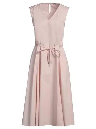 Peserico Midi Flared Dress - Pink