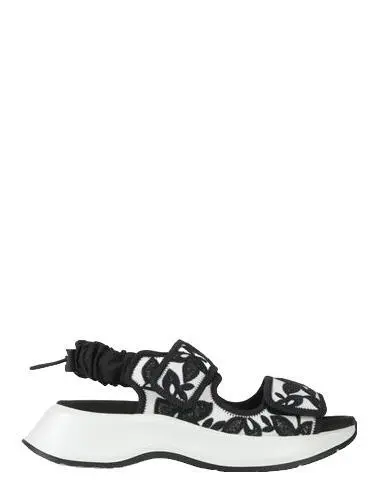 Hogan Technical Sandals - Black