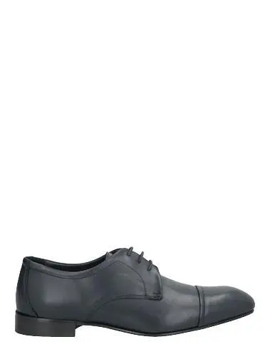 BALDININI Lace-up Leather Derby Shoes - Blue