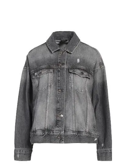 Armani Exchange Denim Trucker Jacket - Black