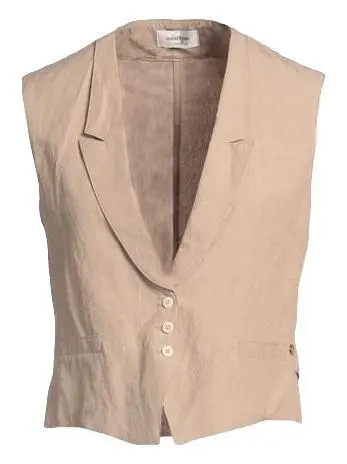 OTTOD'AME Tailored Vest - Beige