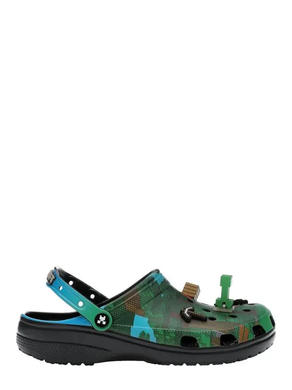 CROCS Classic Clog Minecraft Dark Forest - Green