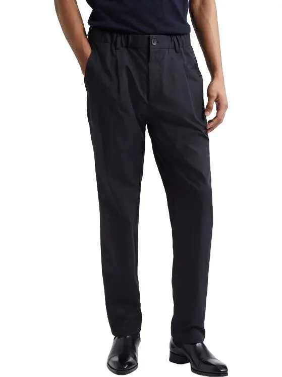 Herno Pleated Tapered Pants - Black