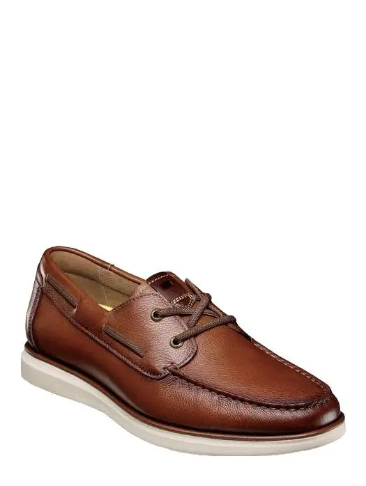 Florsheim Tropics Boat Shoe - Cognac