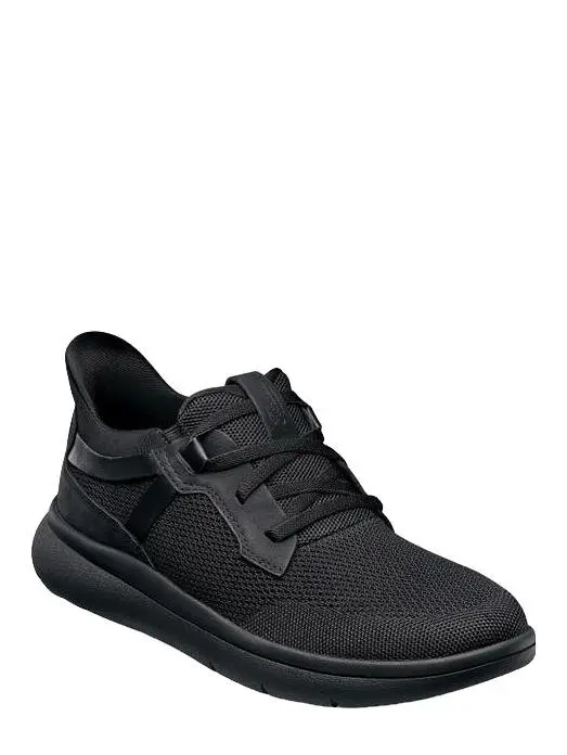 Florsheim Fleet Knit Elastic Sneakers - Black