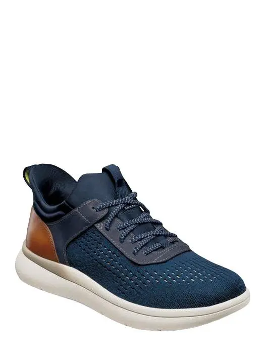 Florsheim Fleet Knit Elastic Sneakers - Navy