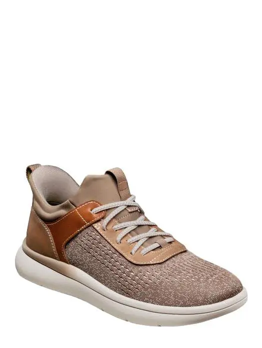 Florsheim Fleet Knit Elastic Sneakers - Taupe