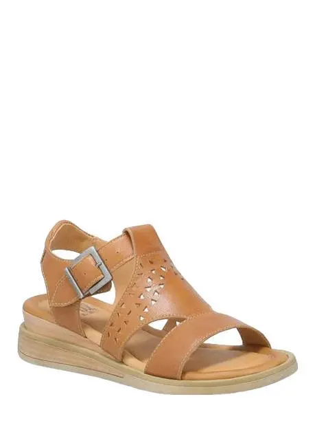 Miz Mooz Chessy Leather Sandals - Brandy