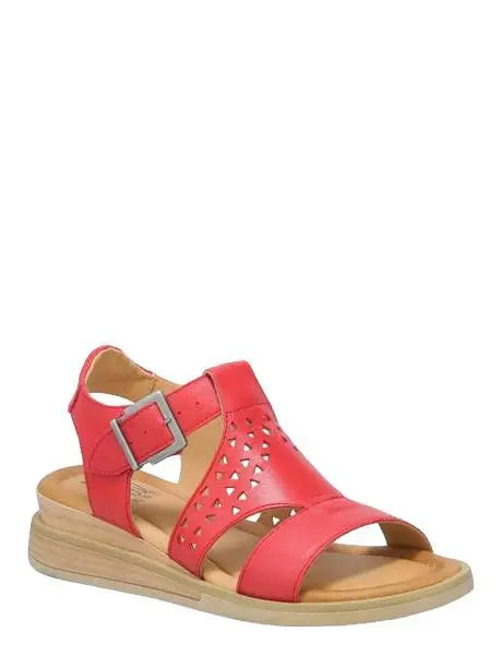 Miz Mooz Chessy Leather Sandals - Red