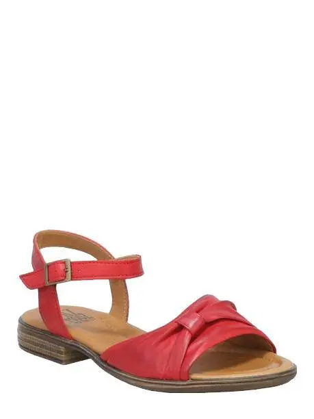 Miz Mooz Dorra Ankle Strap Sandal - Red