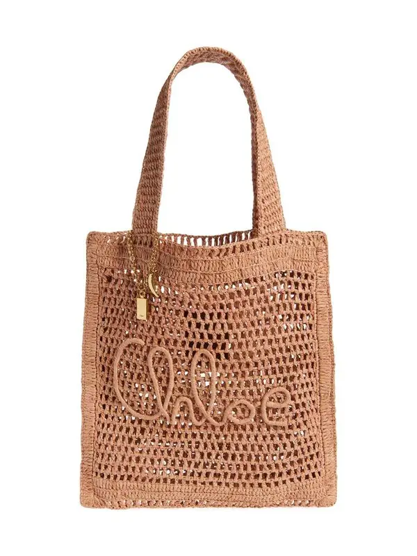 Chloé Raffia Tote Bag - Summery Beige