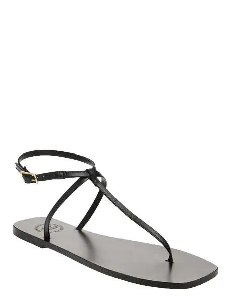 ATP ATELIER Alassia T-strap Sandals - Black