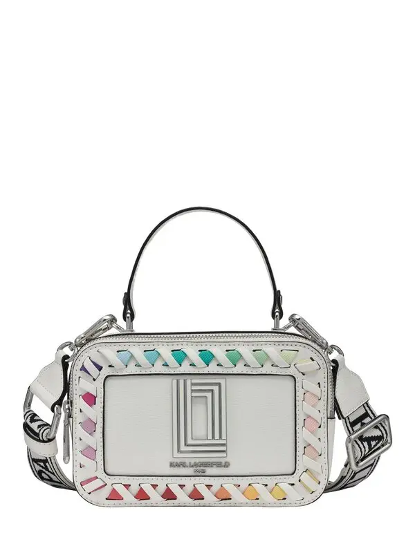 Karl Lagerfeld Paris Simone Crossbody - Winter White Multi