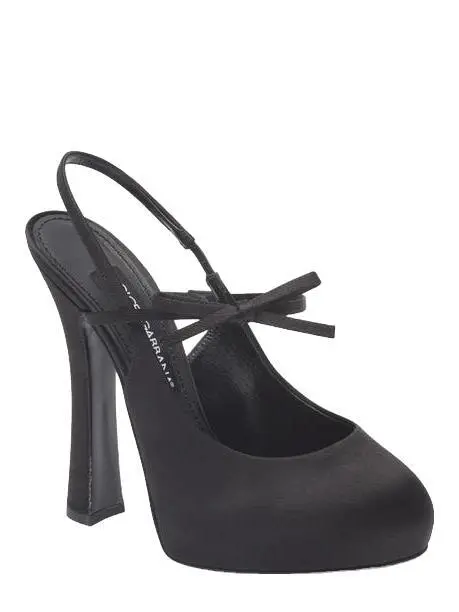 Dolce & Gabbana Vally Slingback Pumps - 8b956 Nero/ Nero
