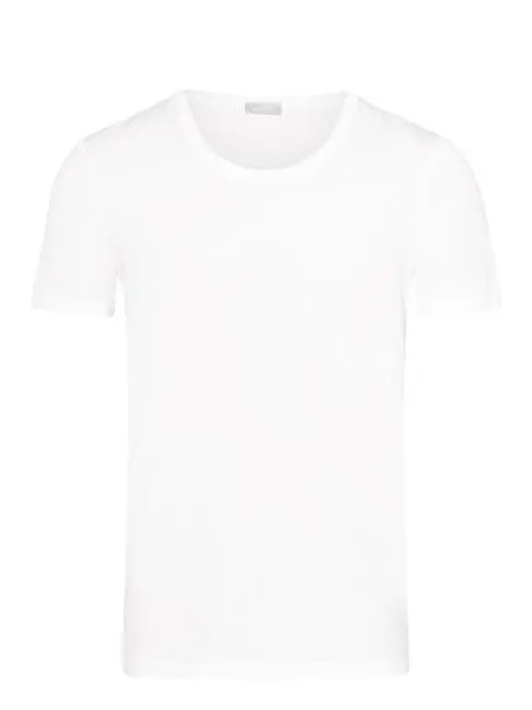 Hanro Cotton Superior Cotton Crew Neck T-shirt - White